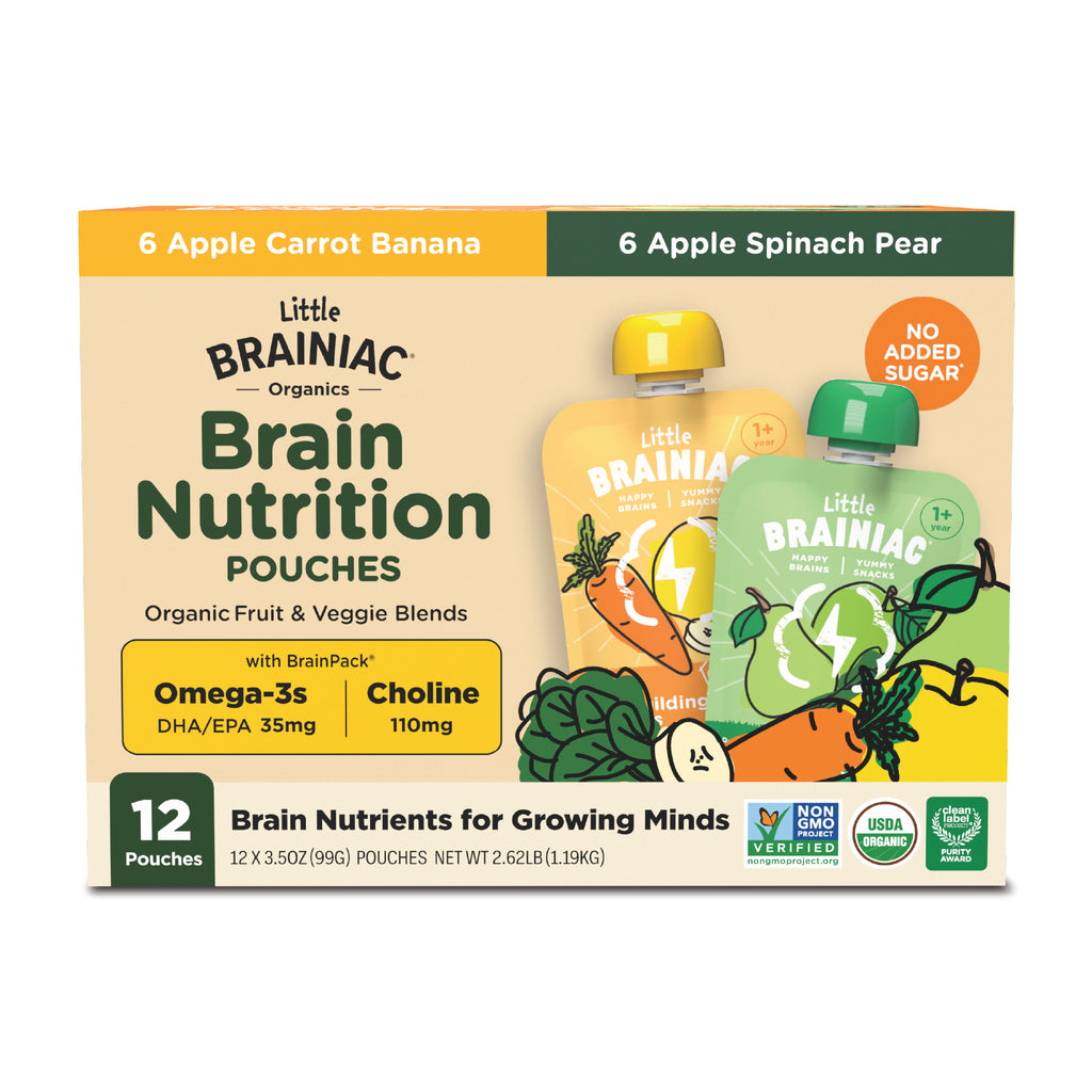 Organic Brain Squeezies Variety Club Pack – Brainiac®
