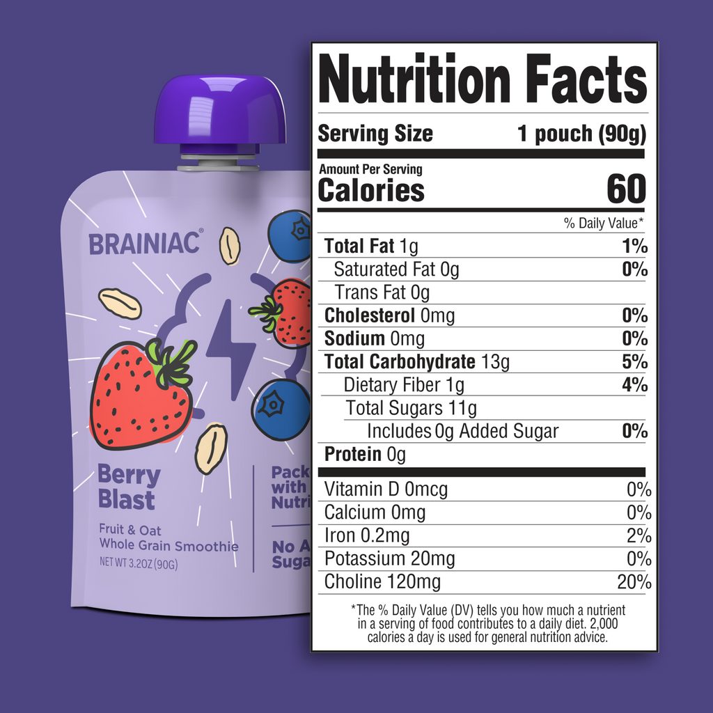 Fruit and Oat Smoothie – Brainiac®