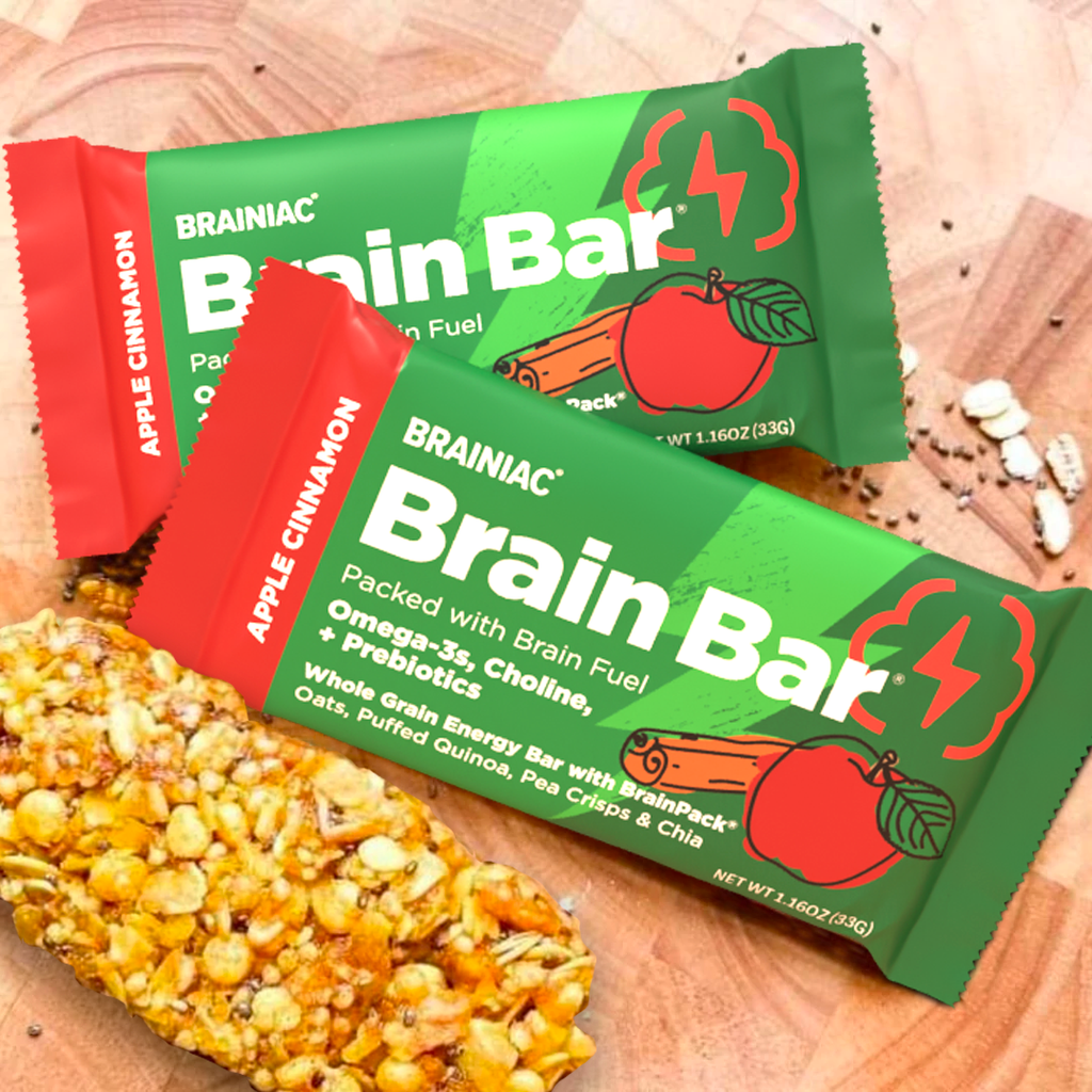 Apple Cinnamon Whole Grain Bars – Brainiac®