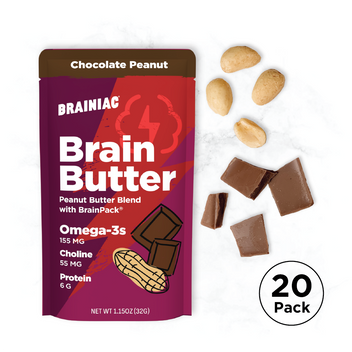 Chocolate Peanut Butter Spread – Brainiac®