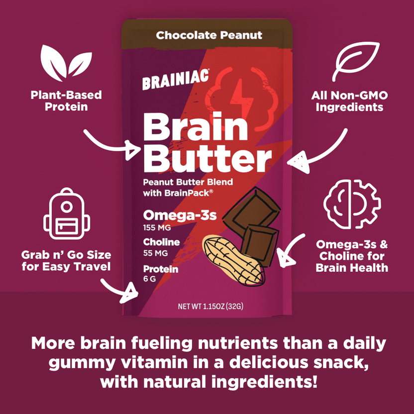 Chocolate Peanut Butter Spread – Brainiac®